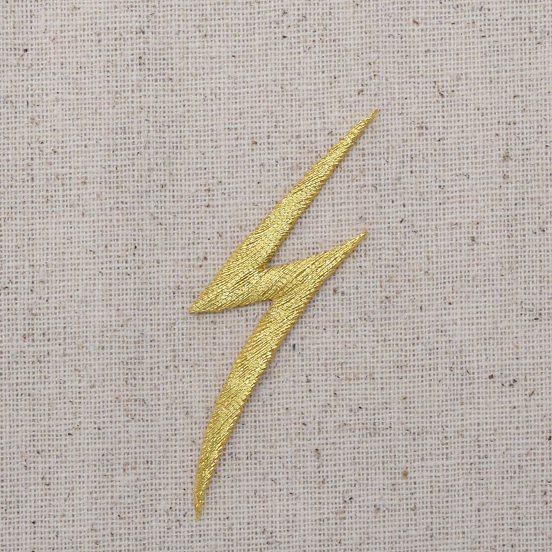 Lightning Bolt Patch - Etsy
