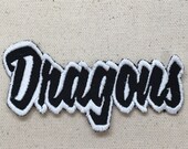 Dragons Color Choice Mascot Team Name Words Iron on | Etsy