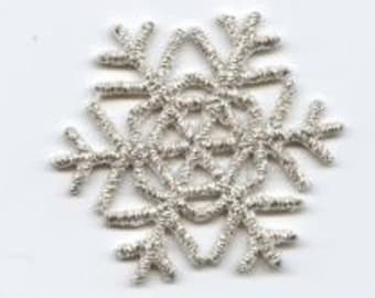 Your Name on a Snowflake Patch Custom Made - Etsy