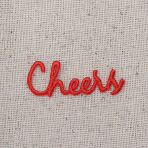 Small - CHEERS - Word - Color Choice: Blue, Purple, Green, or Red ...