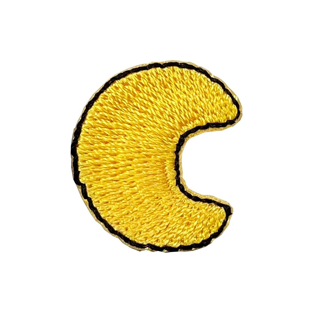 Mini Crescent Moon Embroidered Iron on Patch - Etsy