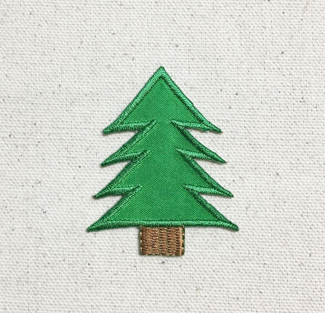 Pine Tree - Forest - Nature - Wilderness - Iron on Applique ...