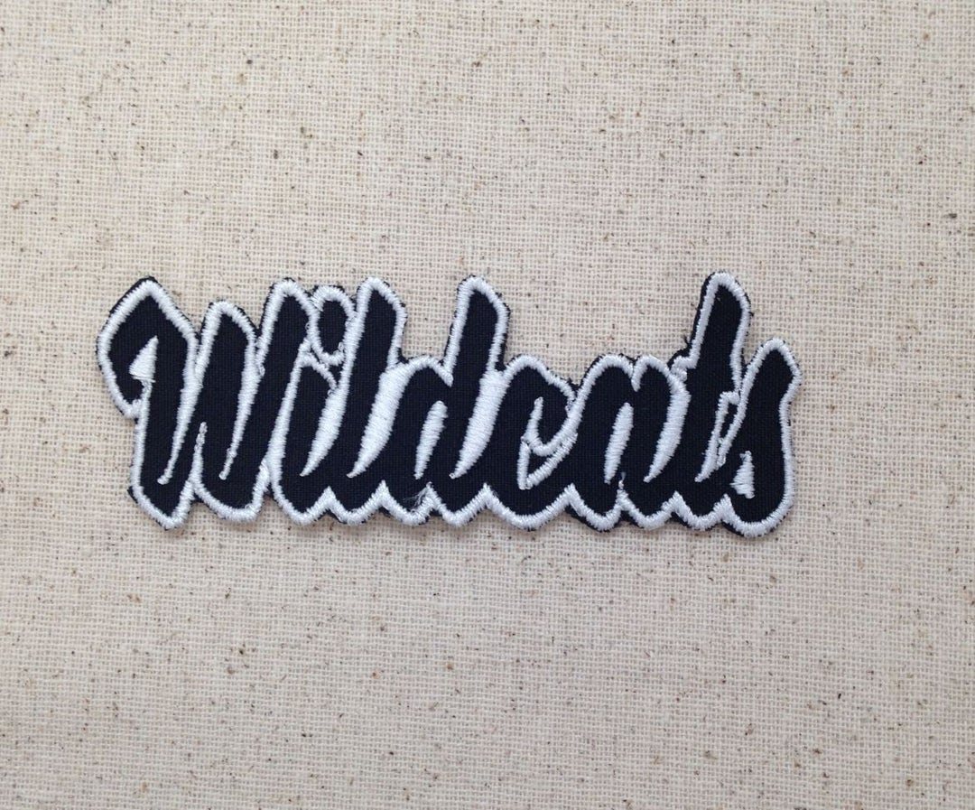 Wildcats - Color Choice - Mascot - Team Name - Words - Iron on Applique ...