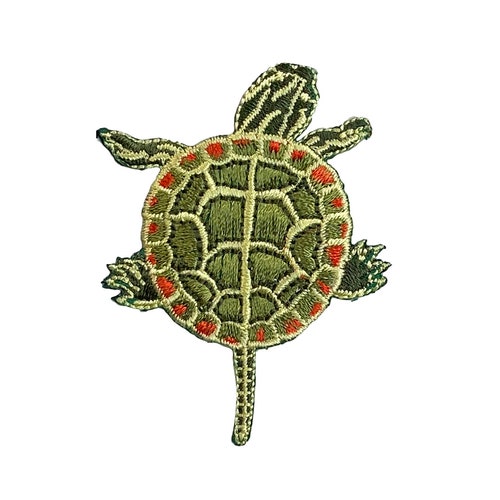 Extra Large Embroidered Turtle Applique Patch Iron on or Sew - Etsy