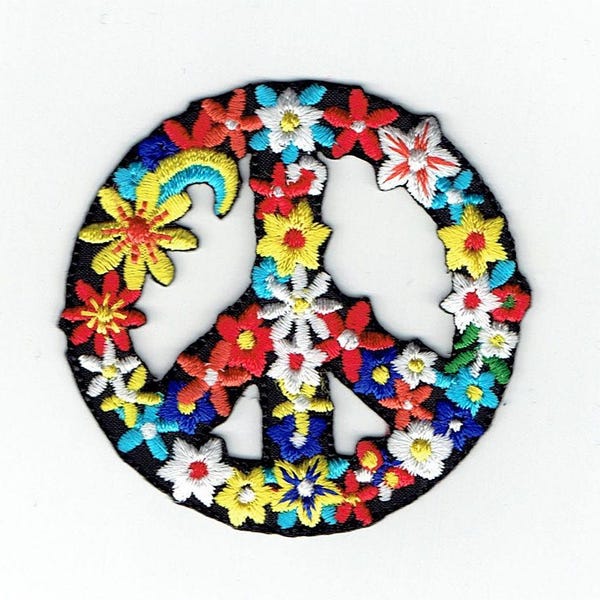 Peace Sign Patch - Etsy