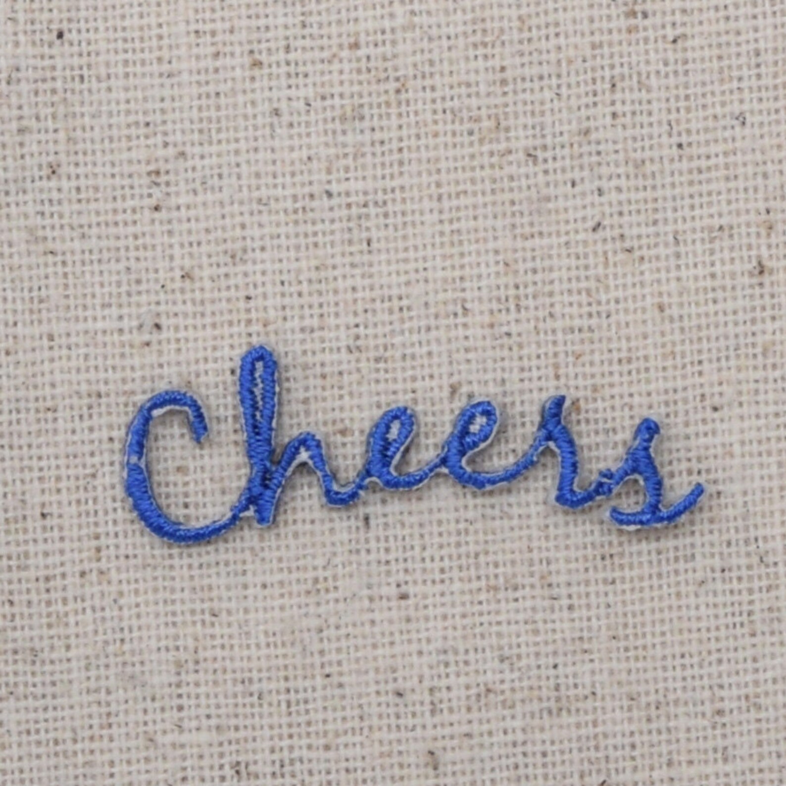 Small CHEERS Word Color Choice: Blue Purple Green or - Etsy