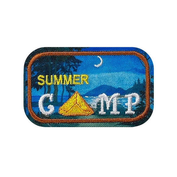 Camp Patch - Etsy