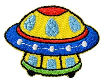 Take a Trip UFO Patch Iron on Embroidered Patches Space - Etsy
