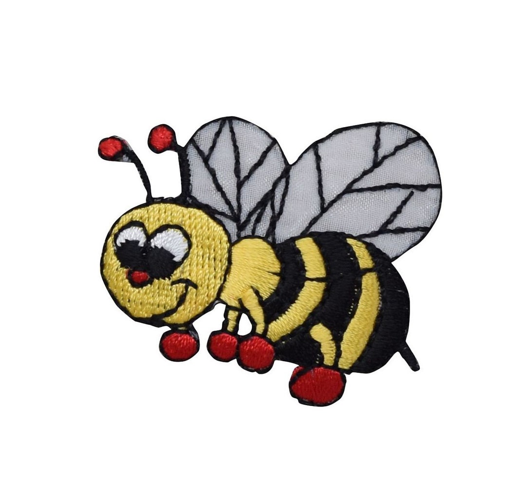 Bumble Bee, Red Boxing Gloves , Embroidered, Iron on Patch - Etsy