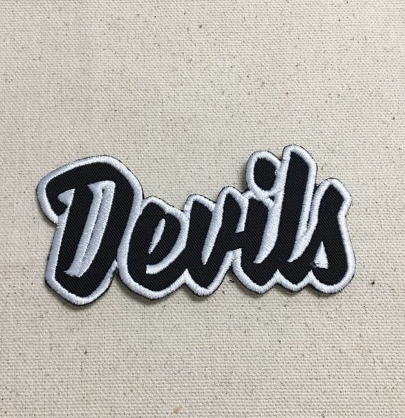 Devils LARGE 3x8 Color Choice Mascot/team Name/words - Etsy