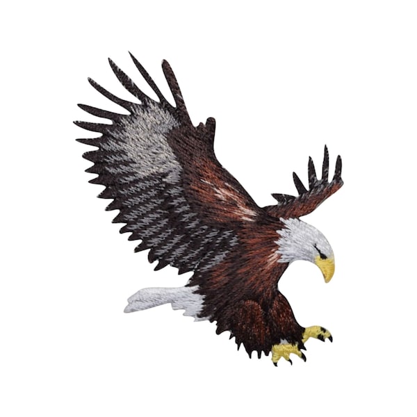 Embroidered Eagle - Etsy