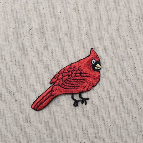 Embroidered Cardinal - Etsy