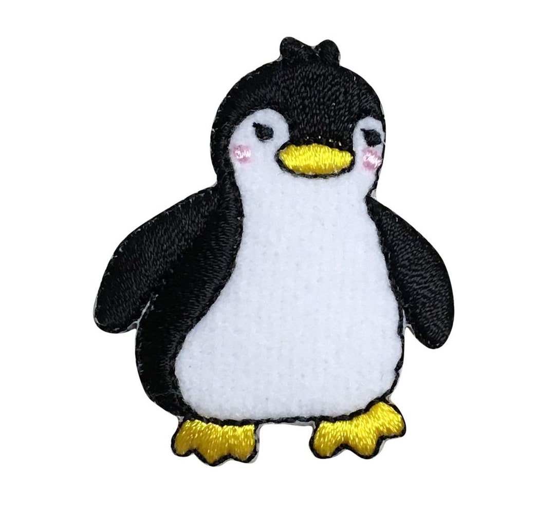 Boy Penguin - Iron on Applique - Embroidered Patch - 156622-A - Etsy