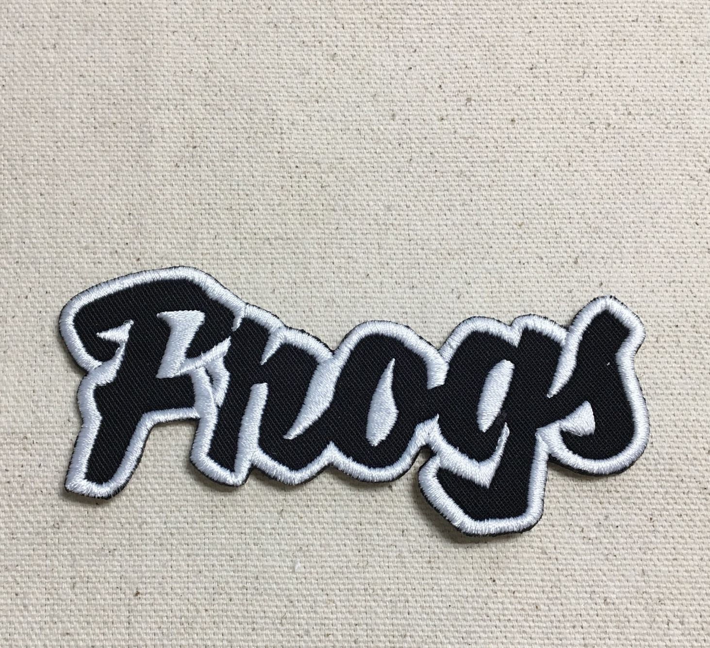 Frogs Color Choice Mascot Team Name Words Iron on - Etsy