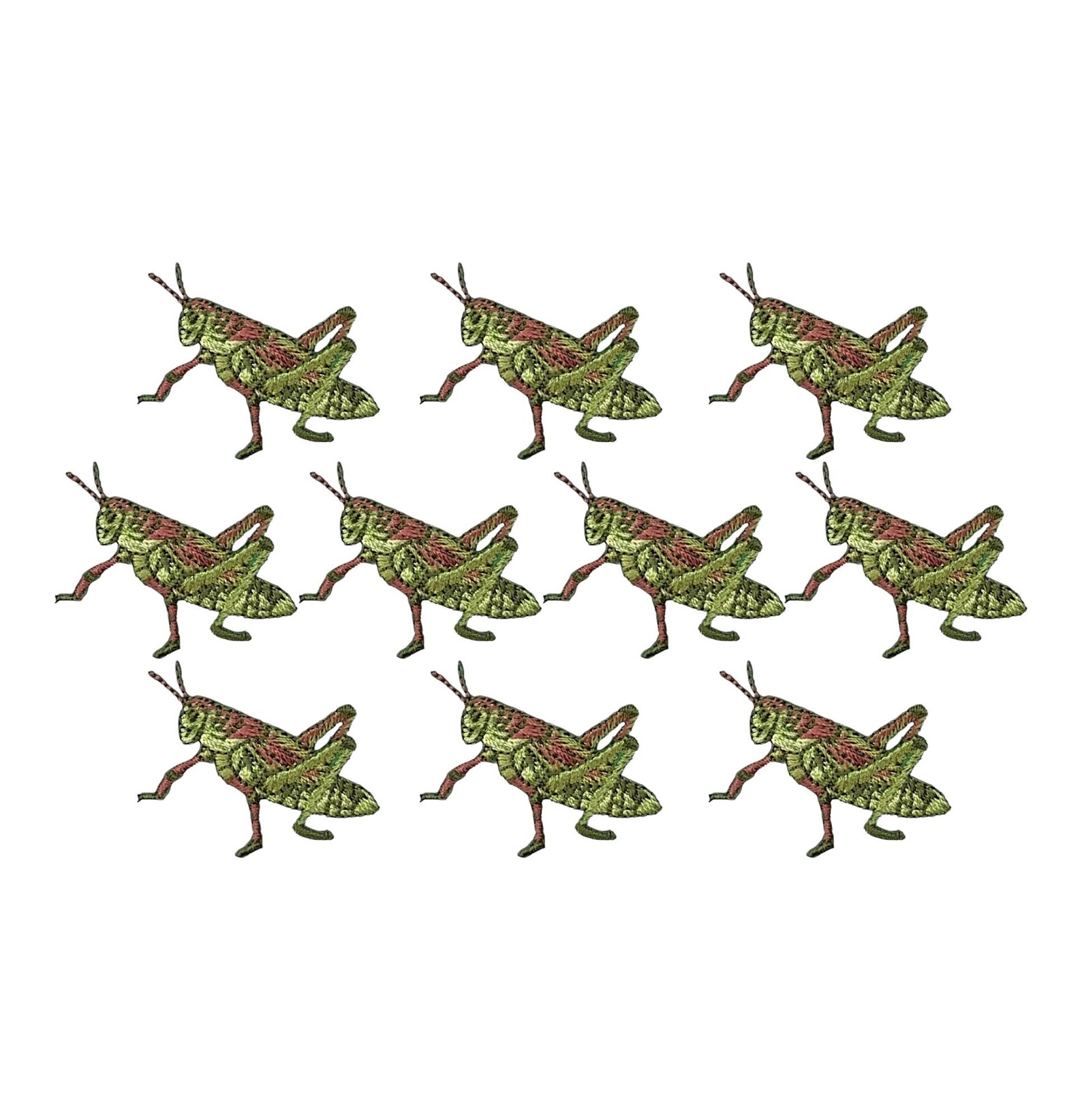 Grasshopper Embroidered Iron on Patch - Etsy