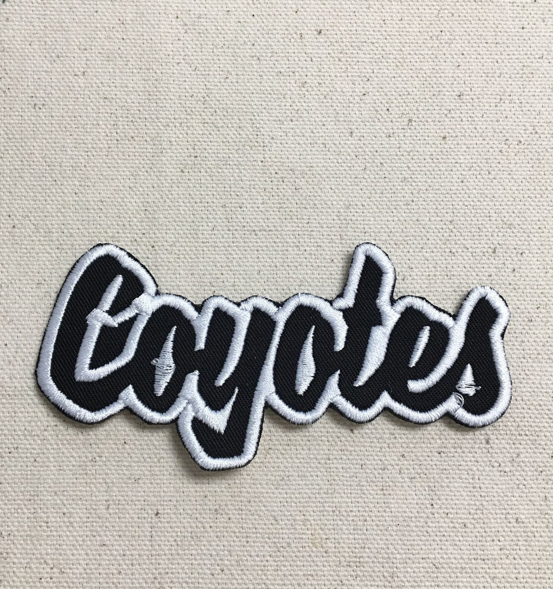 Coyotes - Color Choice - Mascot - Team Name - Words - Iron on Applique ...
