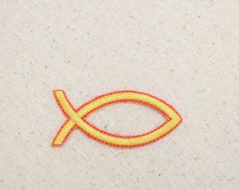 Christian Fish Patch | Etsy