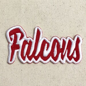 Falcons Color Choice Mascot Team Name Words Iron on - Etsy