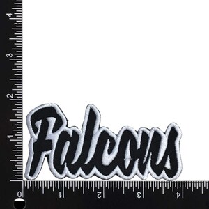 Falcons Color Choice Mascot Team Name Words Iron on - Etsy