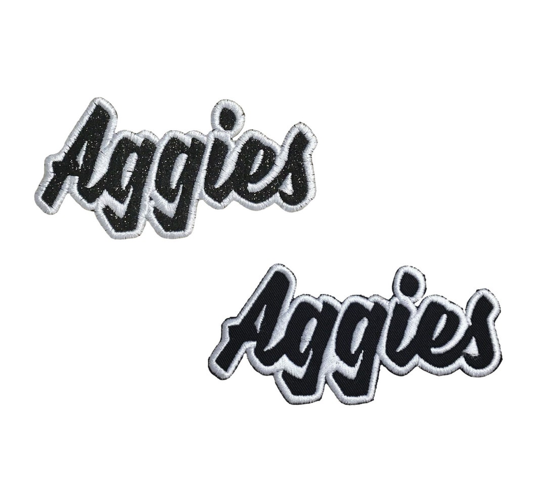 Aggies, Embroidered, Iron on Patch - Etsy