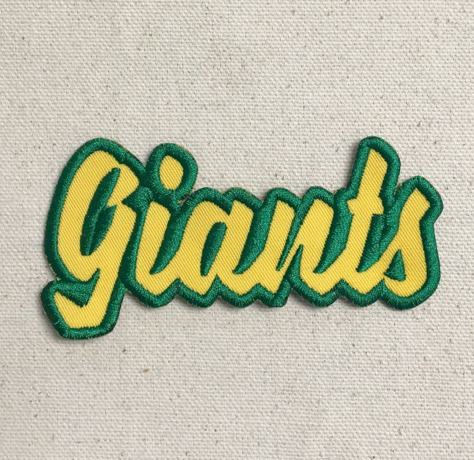 Giants - Color Choice - Mascot - Team Name - Words - Iron on Applique ...