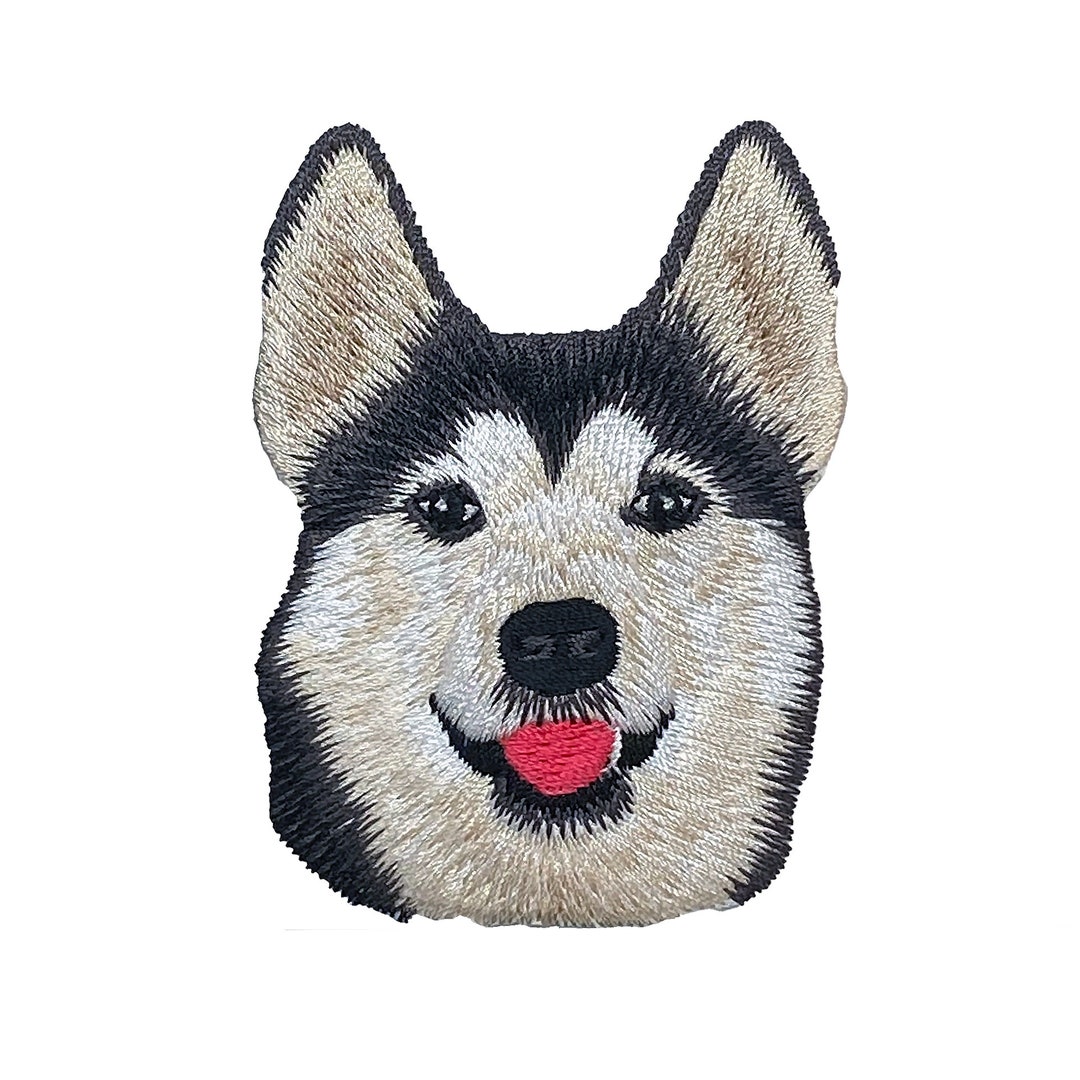 Siberian Husky, Dogs, Pets, Embroidered, Iron-on Patch - Etsy