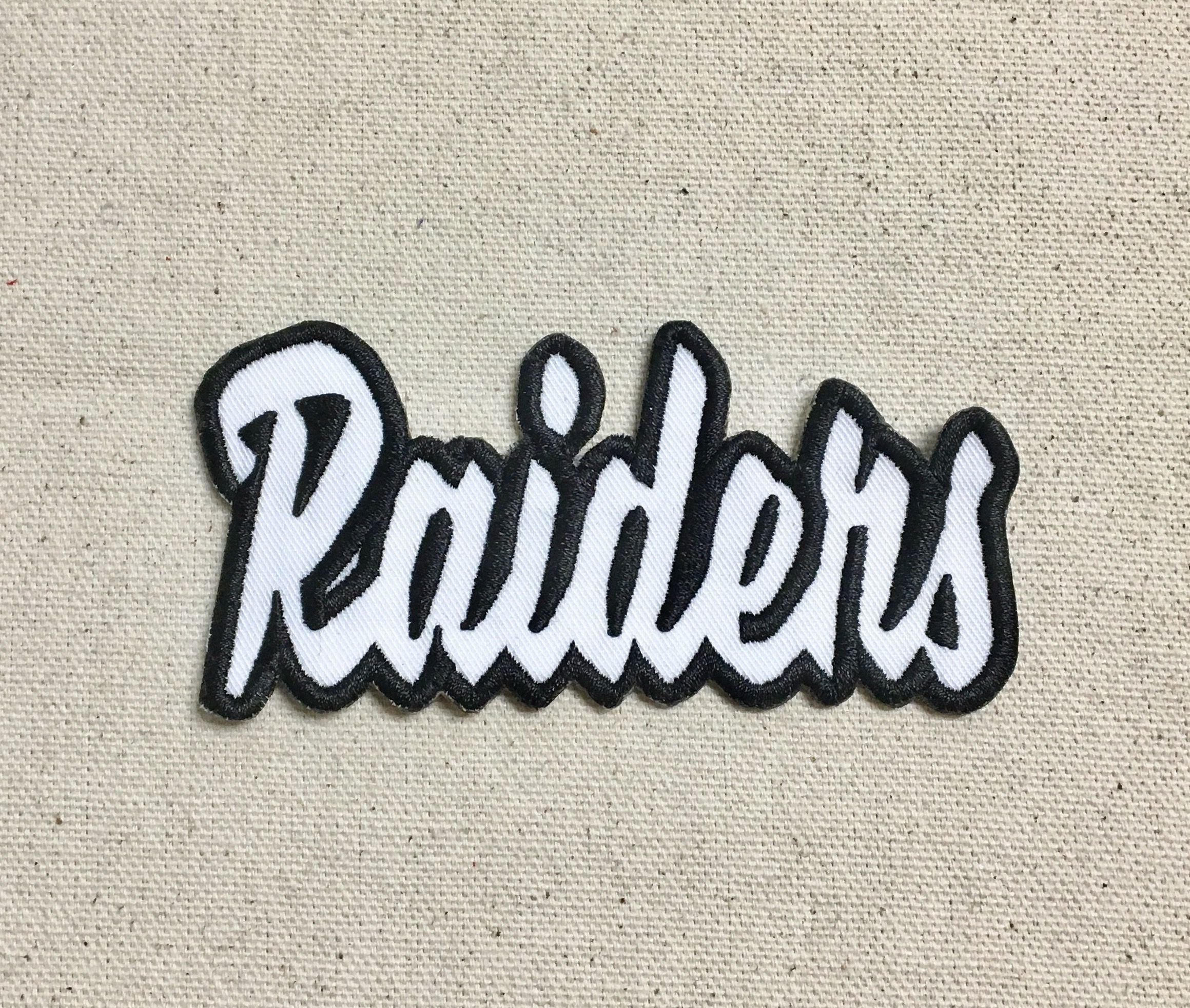 Raiders Color Choice Mascot Team Name Words Iron on - Etsy
