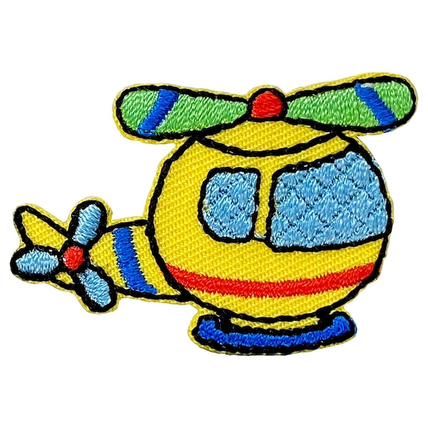 Helicopter Patch - Etsy