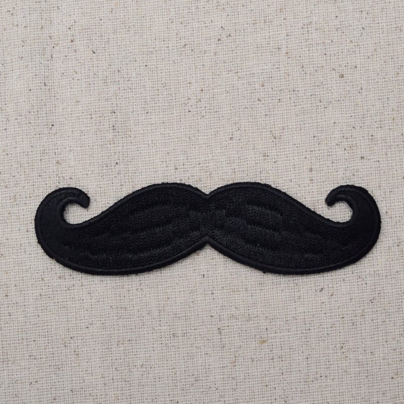 Mustache Iron On - Etsy