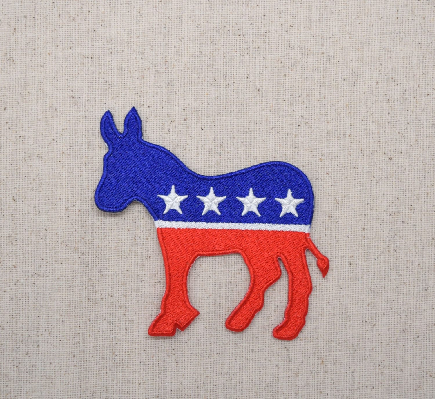 Donkey - Political Democrat - DNC - USA - Iron on Applique ...