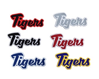 Tiger Iron on Patch, Chenille Tiger Patch, Custom Patch, DIY Patch - Etsy