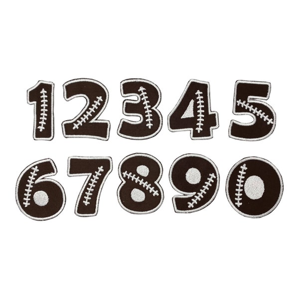 Embroidered Football - Etsy