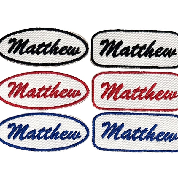 Mechanic Name Patch - Etsy Canada