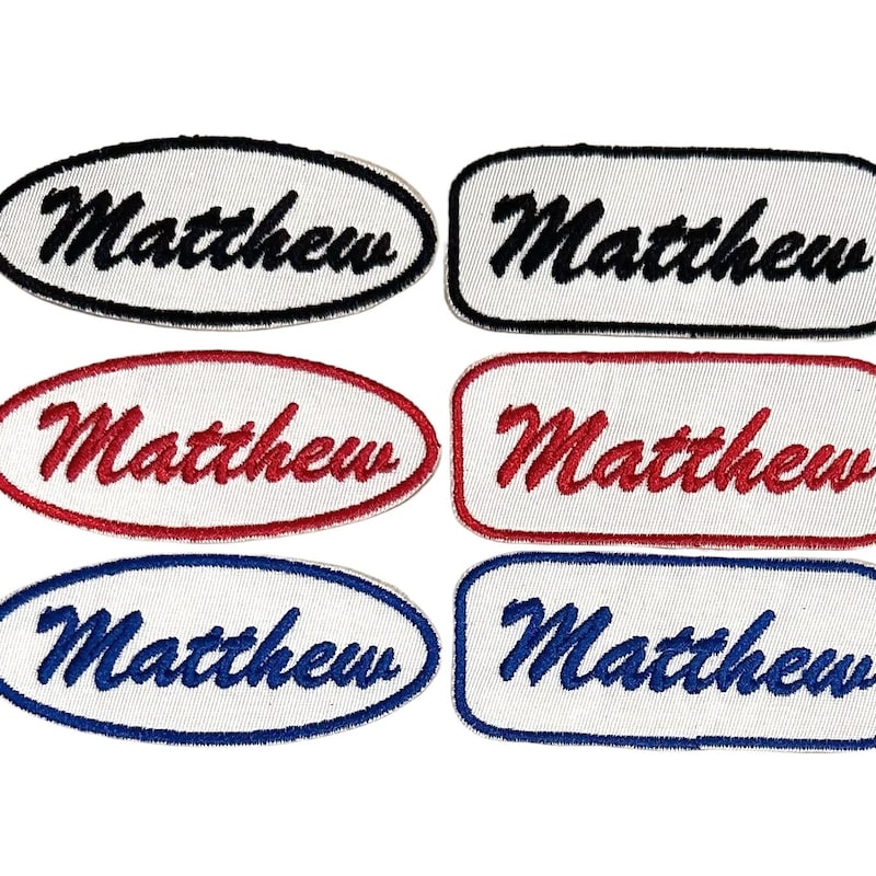 Mechanic Name Patch - Etsy Canada