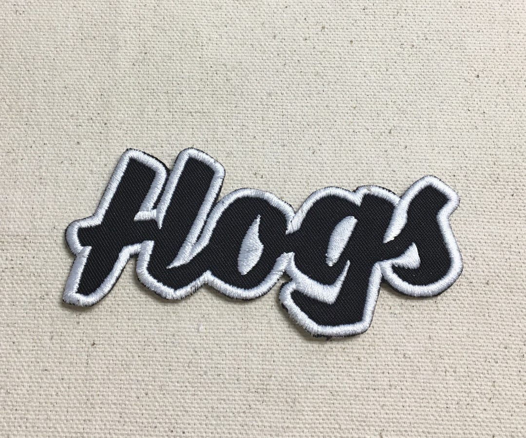 Hogs - Color Choice - Mascot - Team Name - Words - Iron on Applique ...