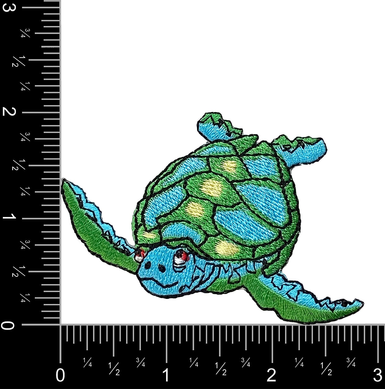 Sea Turtle Facing Left or Right Blue and Green Iron on - Etsy Australia