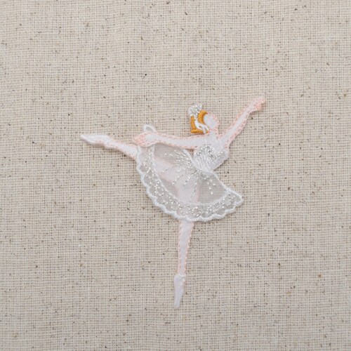 Ballerina Applique Patch Ballet Dancer Badge 3.25 - Etsy