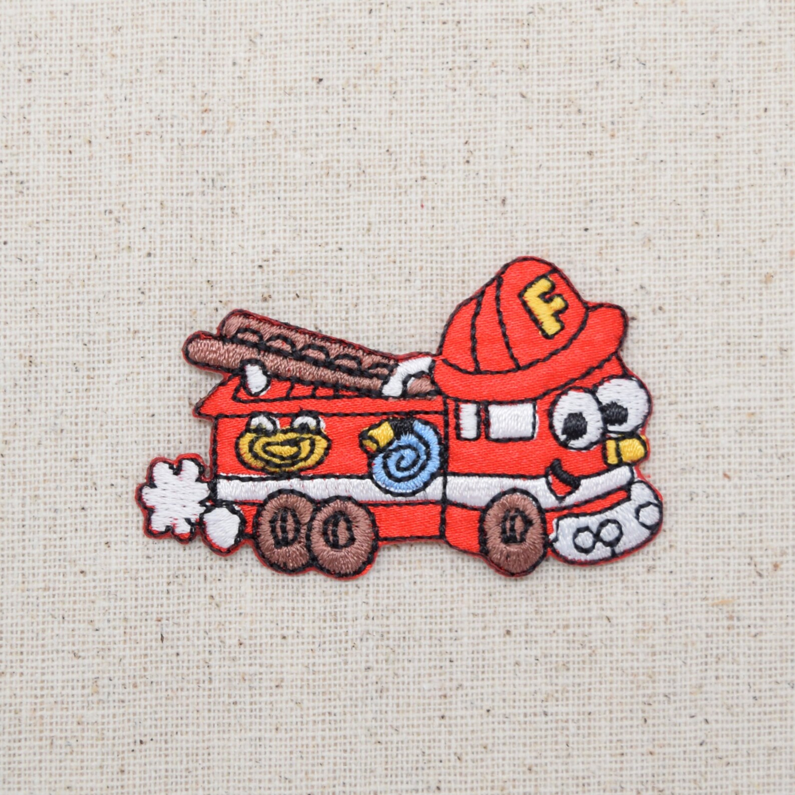Fire Engine With Face Truck Firemans Hat Iron on - Etsy