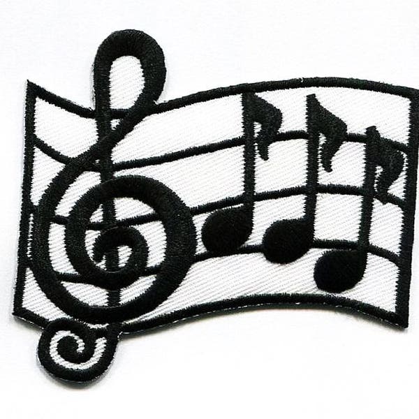 Music Notes Applique - Etsy