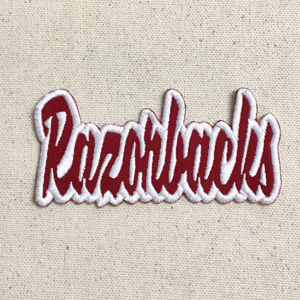 Razorback Applique - Etsy