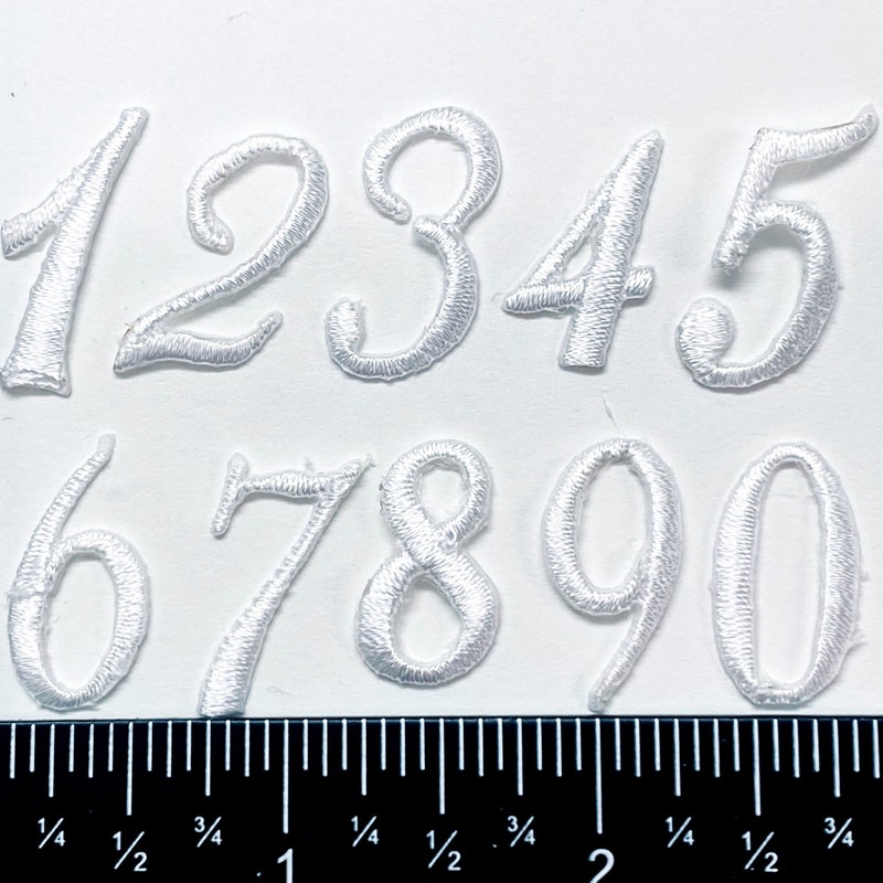 Custom Numbers Patch - Etsy