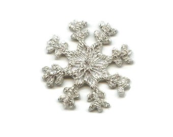 Your Name on a Snowflake Patch Custom Made - Etsy