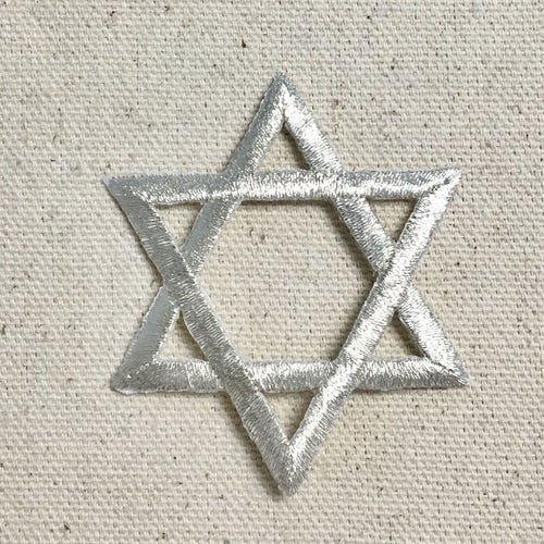 Star of David Applique Patch Menorah Judaism Hanukkah - Etsy