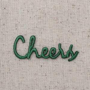 Small - CHEERS - Word - Color Choice: Blue, Purple, Green, or Red ...
