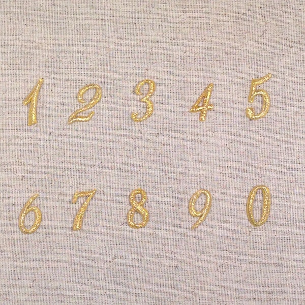 Fabric Numbers - Etsy