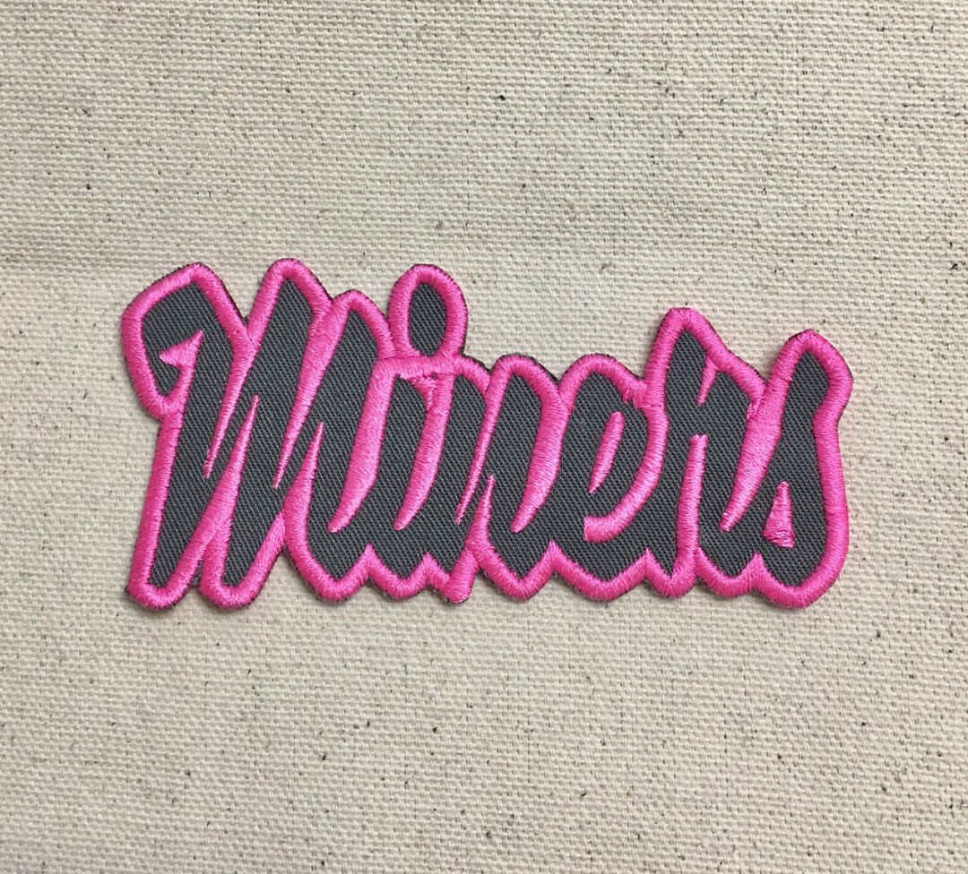 Miners LARGE 3x8 Color Choice Mascot/team Name/words Iron on Applique ...