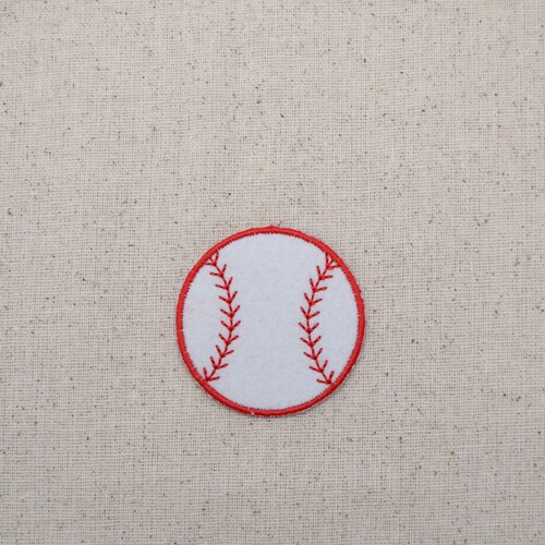 BASEBALL PATCH Iron-on Embroidered Applique Major League - Etsy