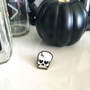 Skull Pin - Etsy