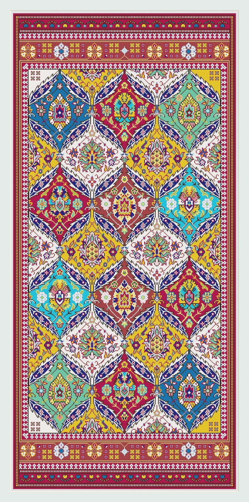 Arabian Nights Rug, Gorgeous Magic Carpet,tapestry Embroidery ...