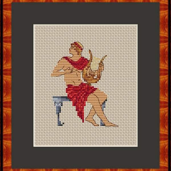 Ancient Greek Cross Stitch - Etsy